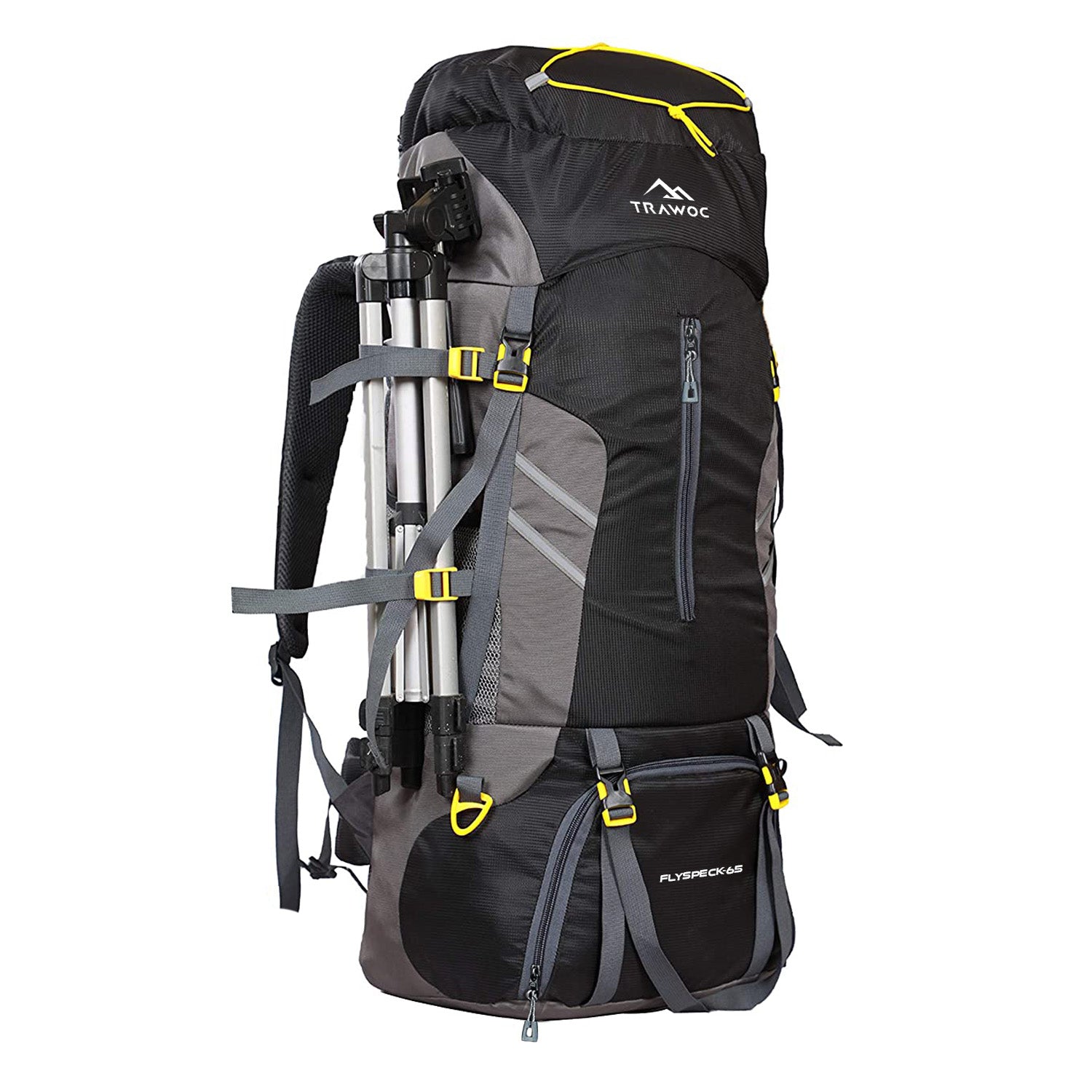 Trawoc Travel Backpack (65Ltr) | With Shoe Compartment | Trekking ...