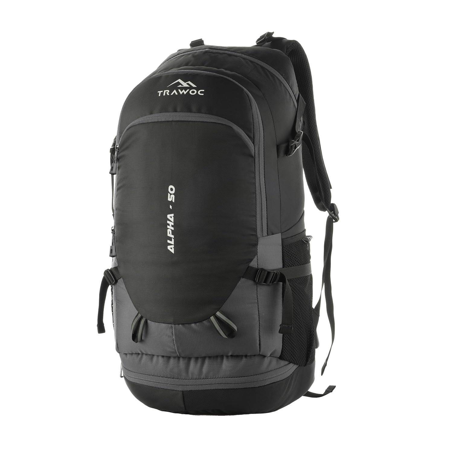Trawoc Travel Backpack (50Ltr - Grey) – TRAWOC